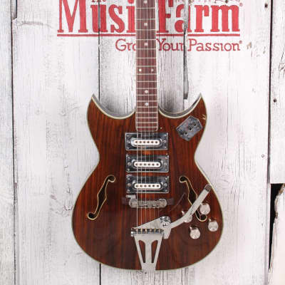 Greco Vintage 1960s Model 921 Hollow Body Electric Guitar | Reverb