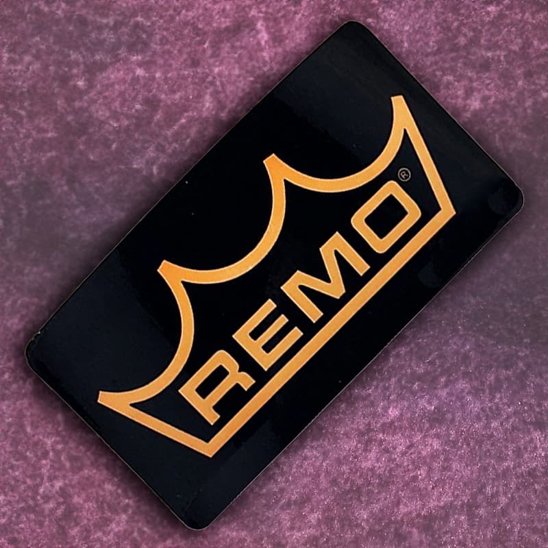 REMO STICKER INSANELY RARE LIMITED EDITION DRUM CASE CANDY | Reverb