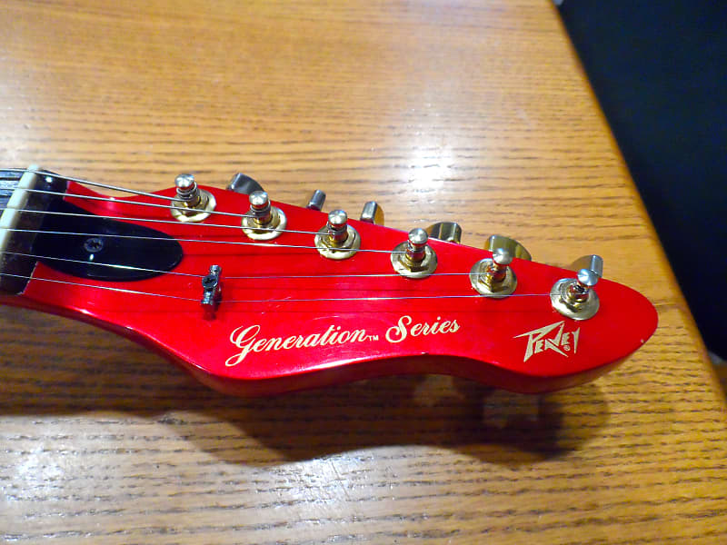 1991 Peavey Generation Series S1 S-1 Archtop Telecaster Red | Reverb