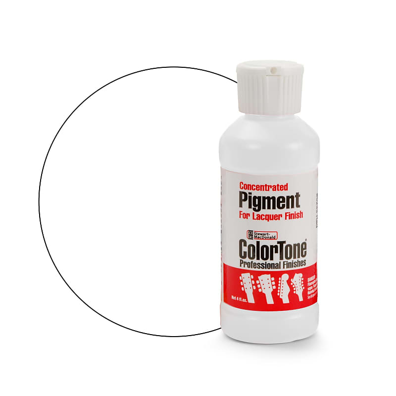 ColorTone Liquid Pigment for Lacquer, White | Reverb