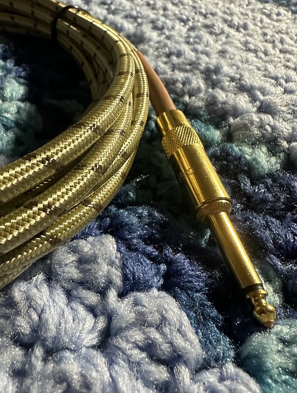 Spectraflex Vintage Series Braided Guitar Cable, 14 Feet | Reverb