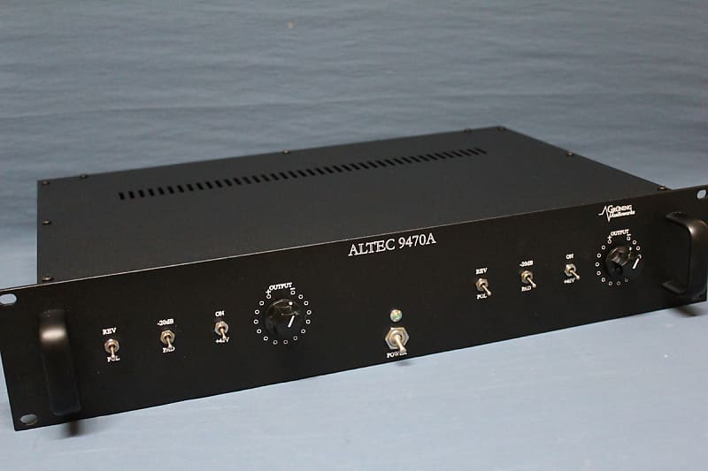 Altec 9470A mic preamp pair | Reverb