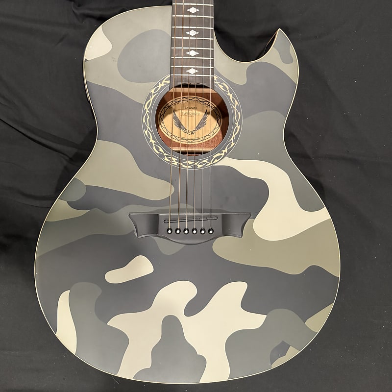 Dean Exhibition Acoustic-Electric Guitar - Camouflage | Reverb