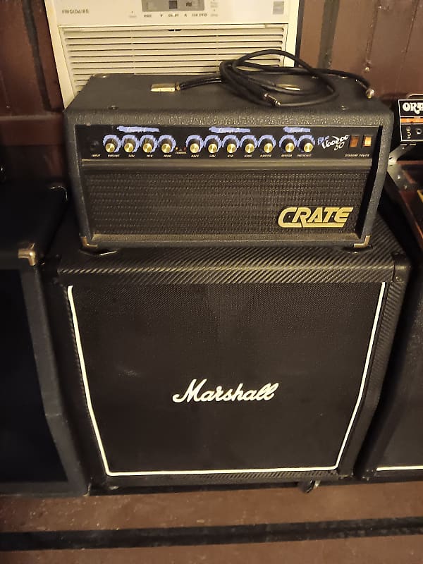 Crate Blue Voodoo/Marshall MG412A 1995 small box - Some | Reverb