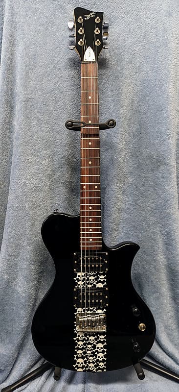 First Act ME543 Guitar Black With Skulls | Reverb