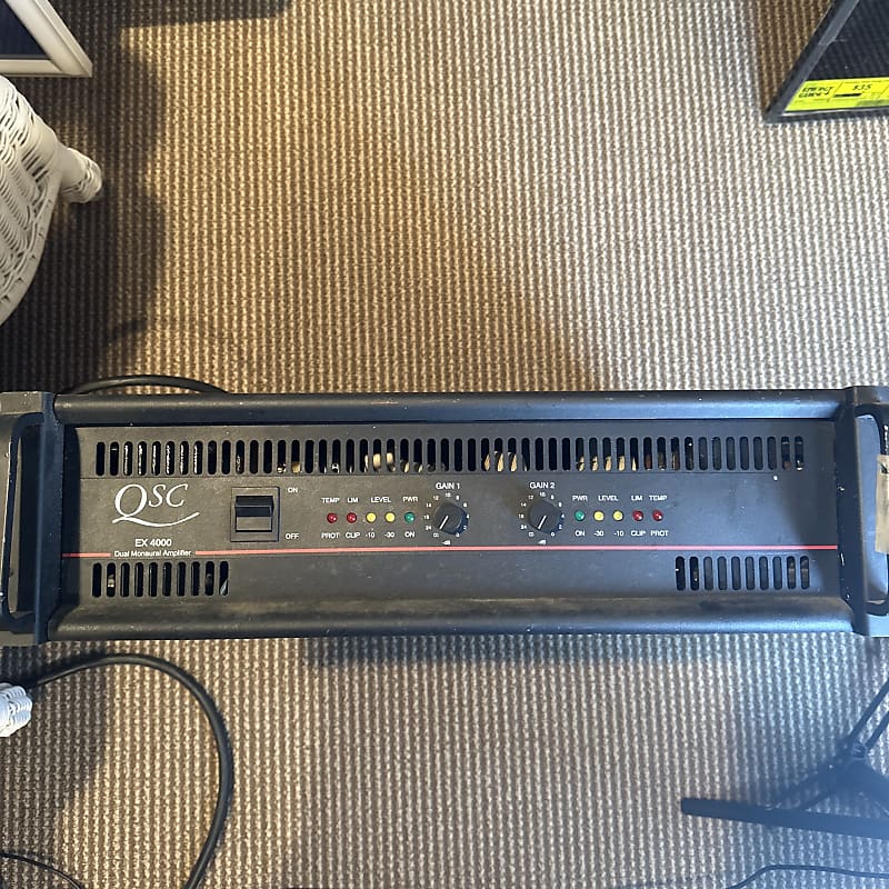 QSC EX 4000 - Black | Reverb