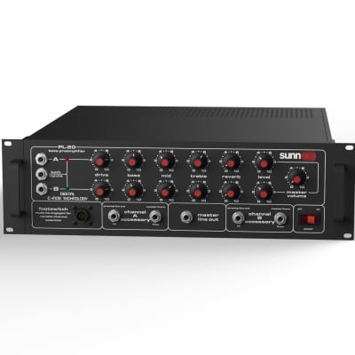Sunn PL-20 beta reissue (pre amp only) 2025 - Black | Reverb