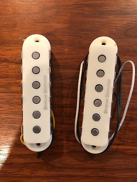 Duncan-Designed Squier Jaguar pickups 2016 white | Reverb