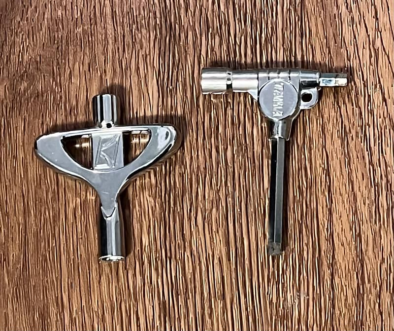 Tama Tama Iron Cobra Hammer Wrench and Drum Key - Chrome | Reverb