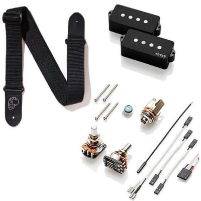 EMG Passive Bass Guitar Pickup Active 2 Band EQ Preamp | Reverb