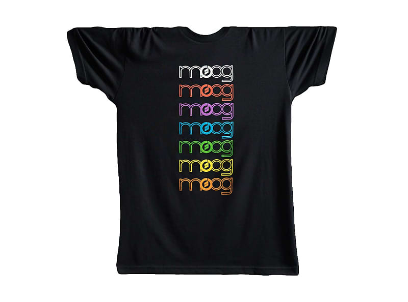 Moog Rainbow Spectrum T-Shirt | Reverb