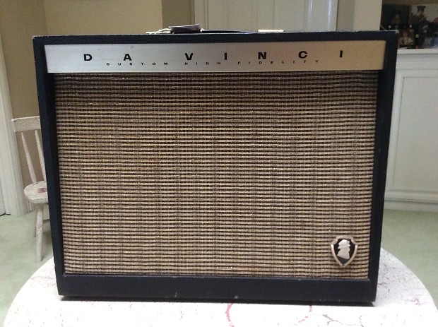 Vintage 1962-63 Magnatone Davinci Tube Guitar Amplifier with | Reverb