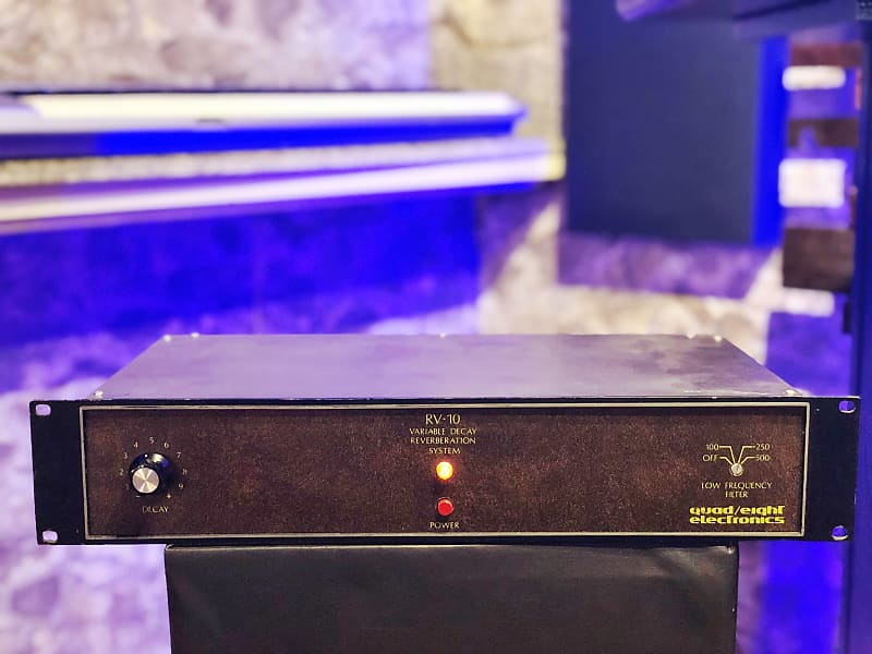 *RARE* 1970's Quad Eight RV-10 Spring Reverb* (lexicon,akg | Reverb