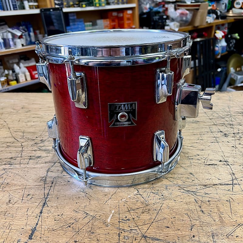 Vintage Tama Superstar 10"x9" Rack Tom Drum Made in Japan | Reverb