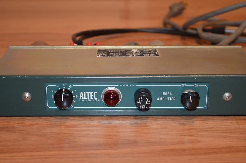 Altec Lansing 1566A Vintage Tube Preamp | Reverb