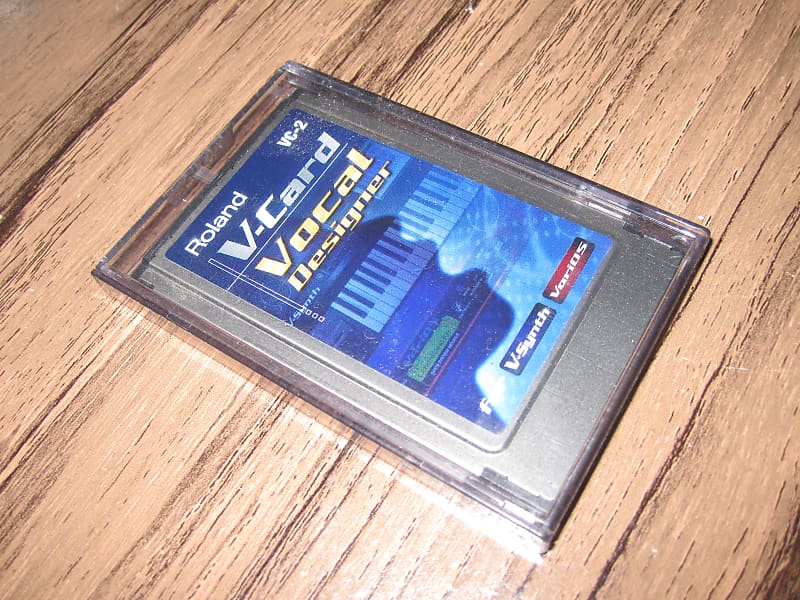 Roland VC-2 V-card Vocal Designer Synthesizer card V-Synth | Reverb