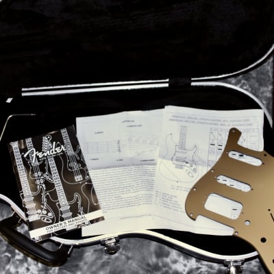 2005 Fender American Deluxe HSS Stratocaster - Montego Black | Reverb