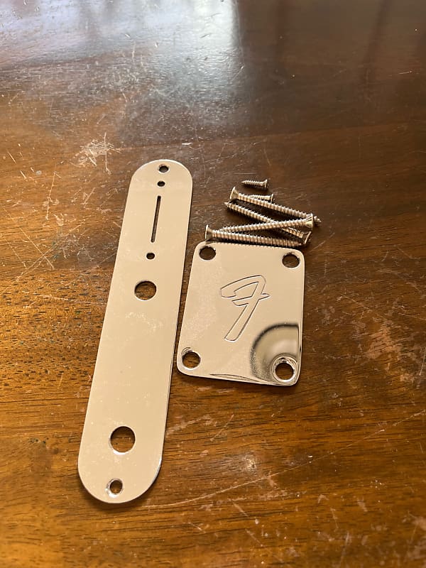Fender Telecaster control plate and neck plate | Reverb