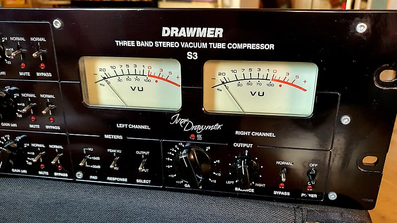Drawmer S3 Three-Band Stereo Vacuum Tube Compressor | Reverb