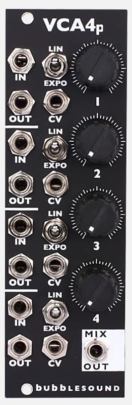 Bubblesound VCA4p 2022 - Black | Reverb