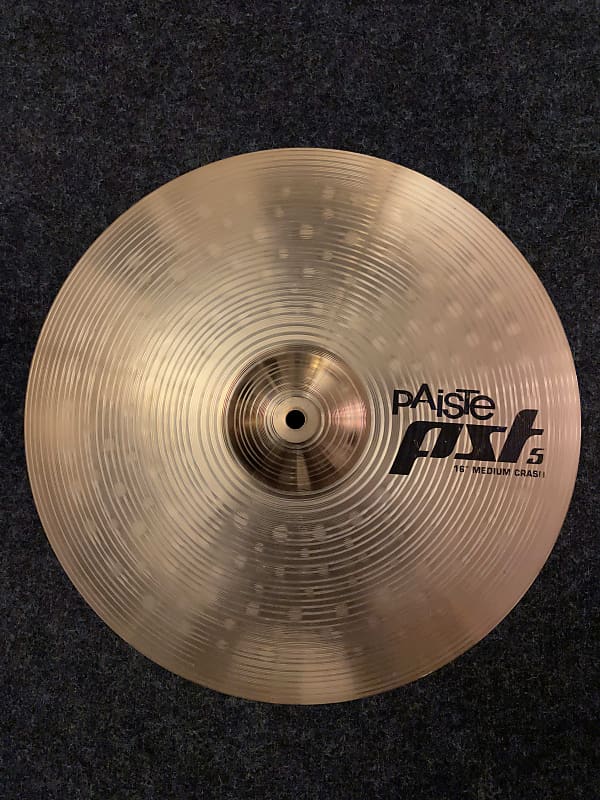 Paiste PST 5 Medium Crash 16'' - Bronze | Reverb UK