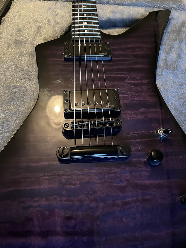 Esp Ltd snakebyte baritone Purple | Reverb