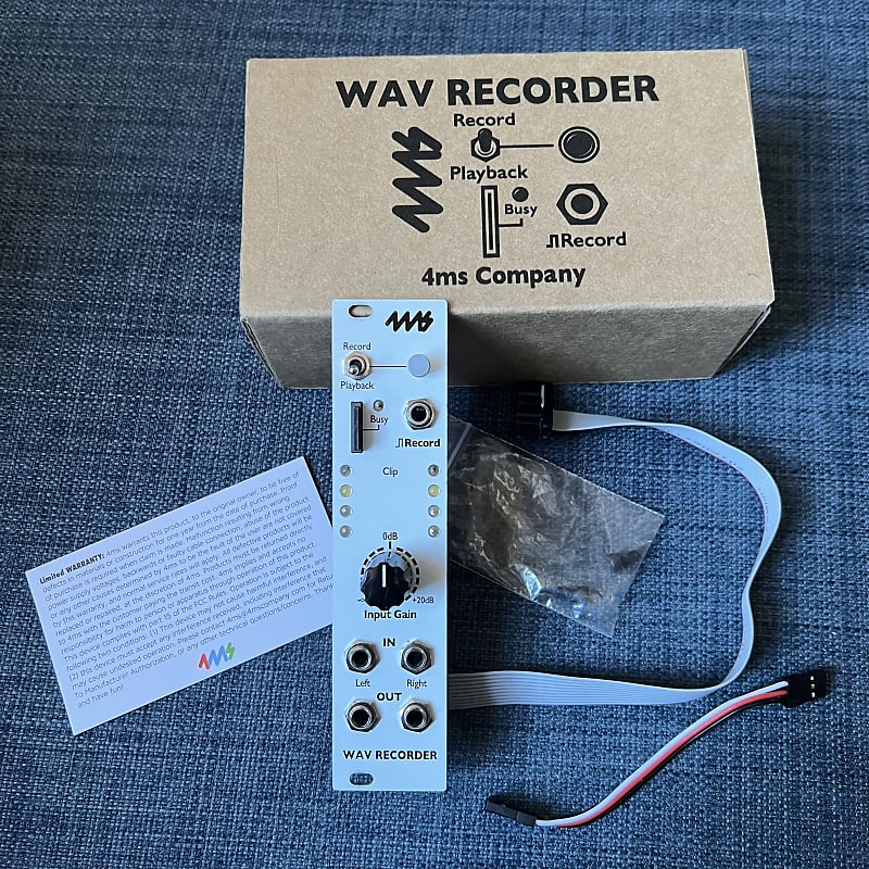 4MS WAV Recorder | Reverb