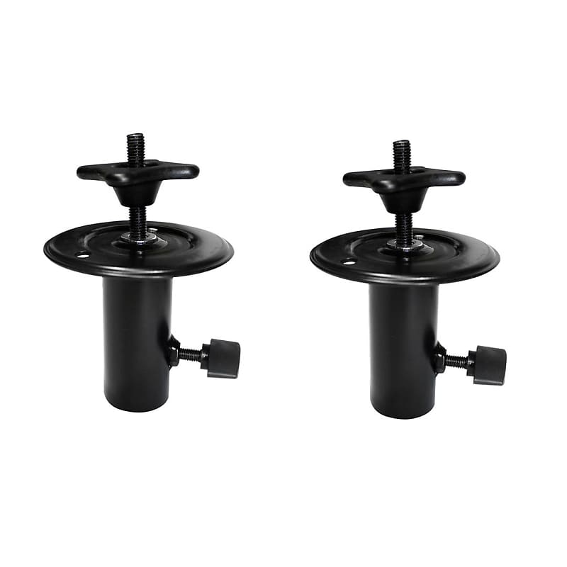 2 Universal Adapter DJ Lighting Mounts For 1 3/8" Standard | Reverb
