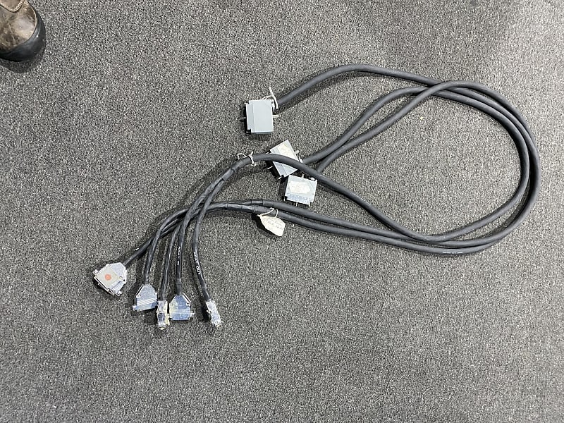 Rapco Dsub/db25 to ELCO snakes ADAT to DB25 90s Black | Reverb