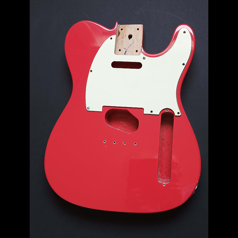 Fender Telecaster body Fiesta Red | Reverb UK
