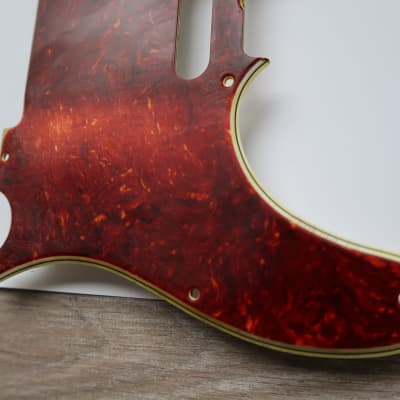 Fender Telecaster tortoise celluloid pickguard tele guard USA | Reverb