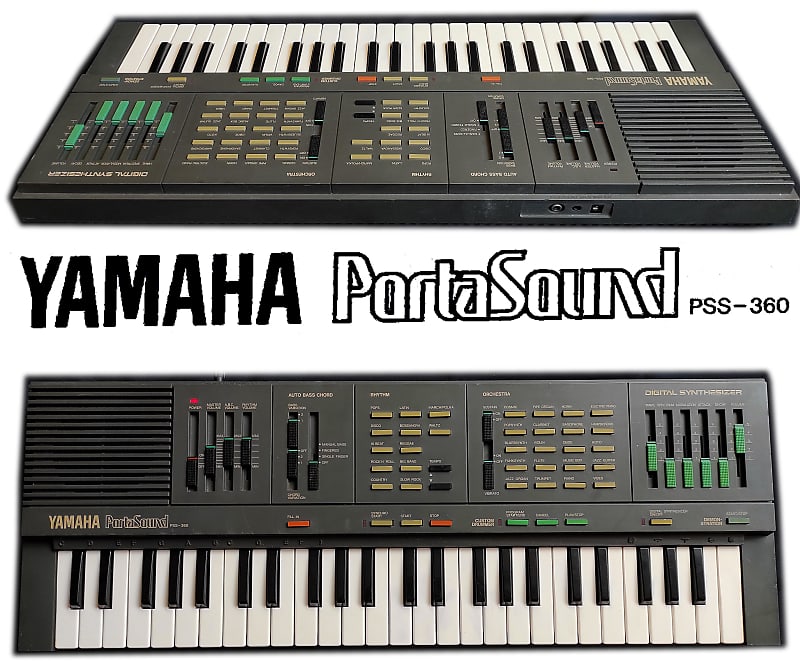 YAMAHA PSS-360, year 1986, FM sounds & EDIT, programmable | Reverb