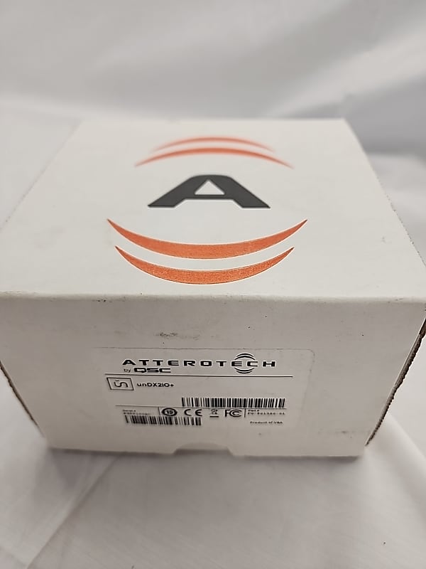 Attertech unDX2IO+ by QSC Dante/AES67 network audio wallplate | Reverb