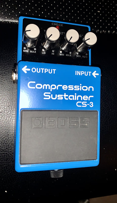 Boss CS-3 Compression Sustainer guitar effects pedal | Reverb