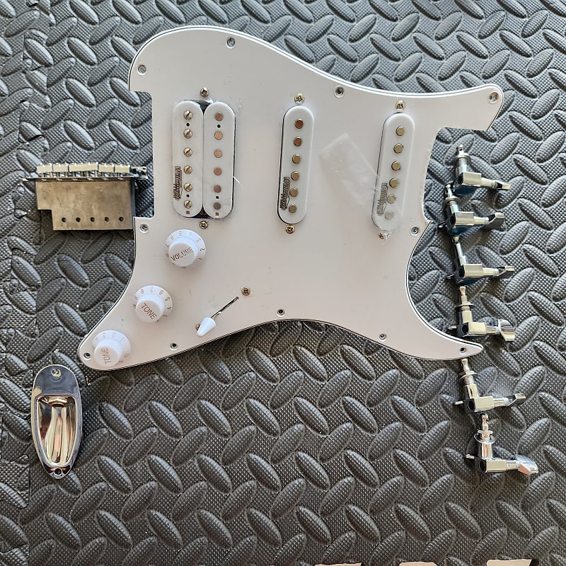 Wilkinson Pre-wired loaded pickguard 2024 & Tuners & Tremolo | Reverb