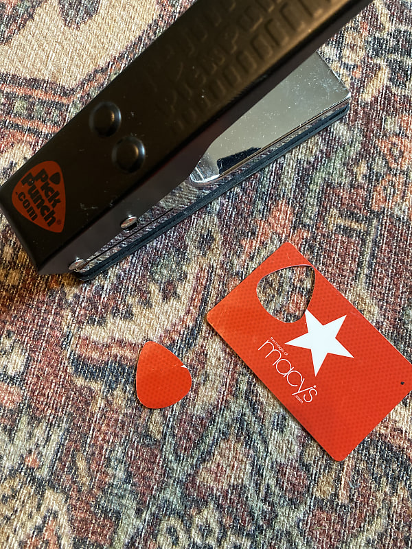 Pick Punch Guitar Pick Punch - Black | Reverb