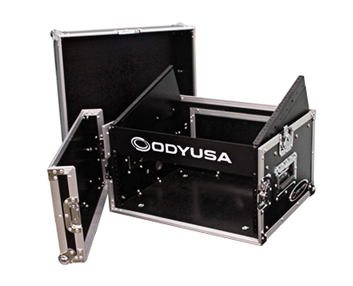Odyssey FR0804 Flight Ready Rack Case with 8U Top and 4U | Reverb UK