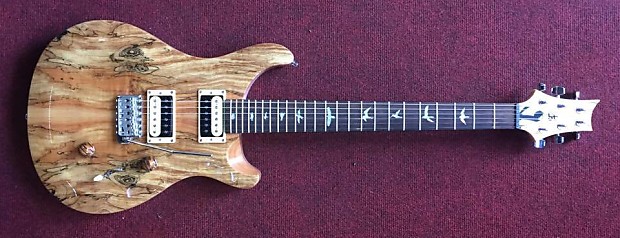 PRS Limited Edition SE Custom 24 Spalted Maple Electric | Reverb