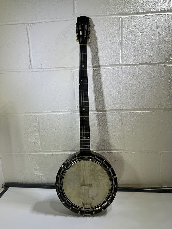 Marlboro 6 String Banjo Vintage Six String Used | Reverb