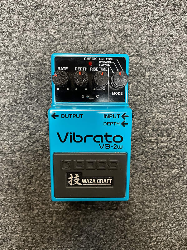 Boss VB-2W Wazacraft Vibrato Pedal | Reverb