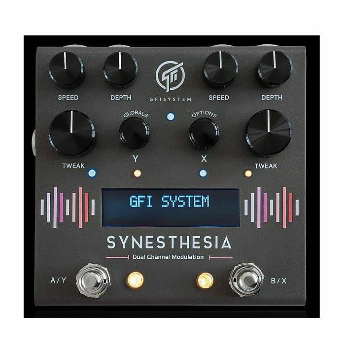 GFI System Synesthesia Dual Channel Modulation Pedal | Reverb