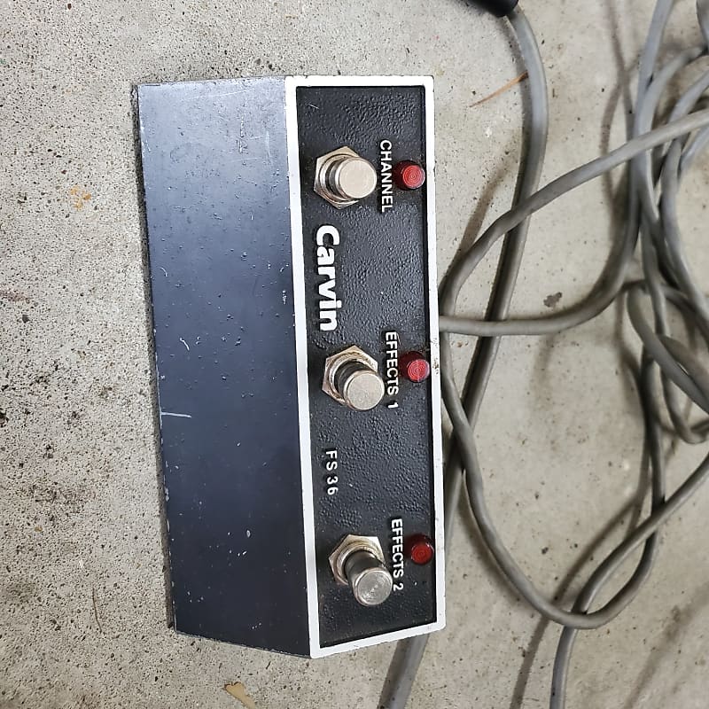 Carvin FS36 Footswitch | Carvin X100B, X60B | Reverb