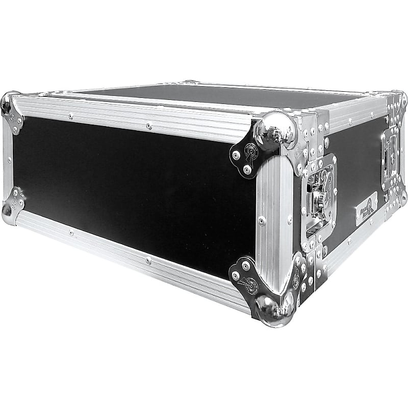 Road Ready RR4U-ED Deluxe Effect Rack Case Black 4U | Reverb