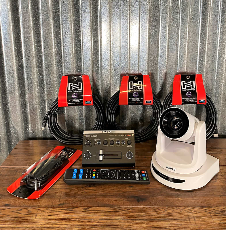 Roland PTZ-1G-V02 Single PTZ Camera & Mixer Video Streaming | Reverb