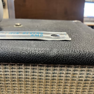 Fender Twin reverb faceplate 1968 | Reverb