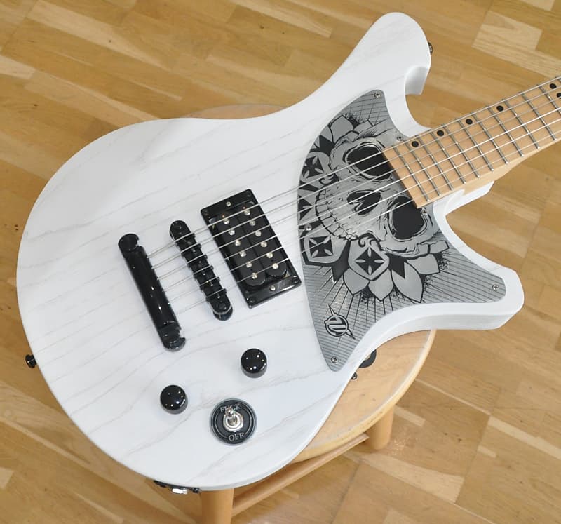 WILD CUSTOMS The WildOne EVO6 Ghost White / 2015 Custom Shop | Reverb
