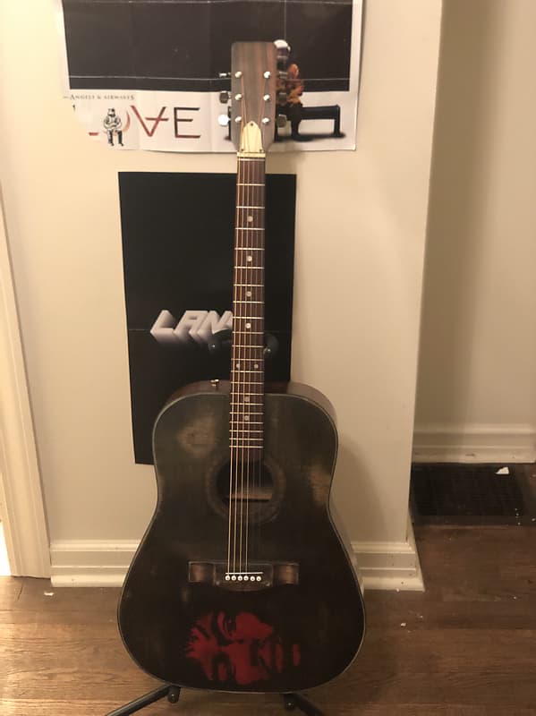 Unknown Jimi Hendrix Acoustic Guitar | Reverb