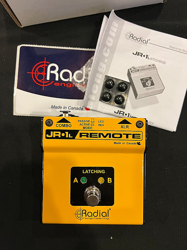 Radial JR-1L Yellow | Reverb