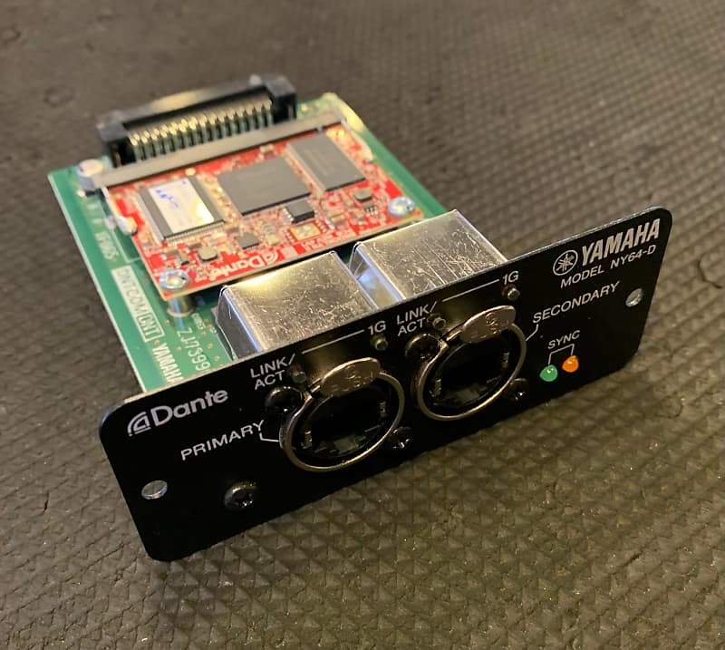 Yamaha NY64-D Dante Digital Interface Card | Reverb