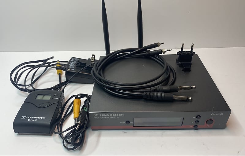 Sennheiser G3 EM100 Guitar Wireless Used Extra Cables and | Reverb